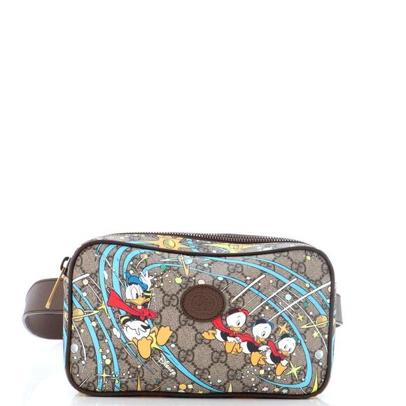 Gucci | Bags | Gucci Disney Donald Duck Belt Bag Printed Gg Coated ...